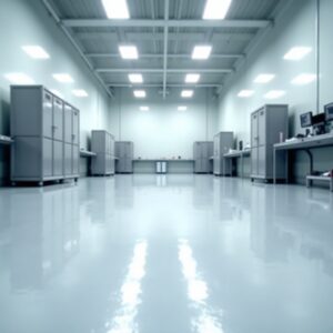 Manufacturing Clean Room in Boulder: Epoxy Flooring - True Finishing
